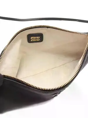 Miu Miu Embossed Leather Shoulder Bag
