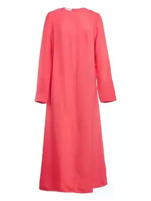 Marni Button-up Long-sleeve A-line Dress