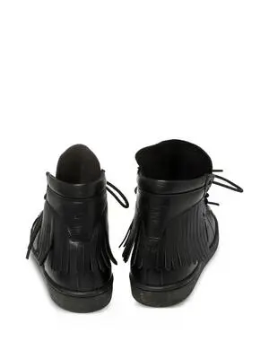 Saint Laurent Leather Sneakers