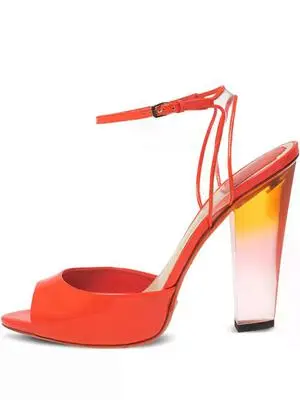 Dior Mid Heel Sandals For Women