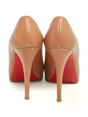 CHRISTIAN LOUBOUTIN 115mm Leather Platform Pumps