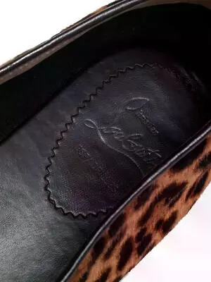 CHRISTIAN LOUBOUTIN Leopard Espadrilles