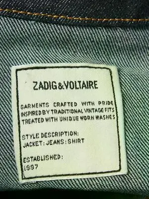 Zadig&Voltaire Denim Trucker Jacket