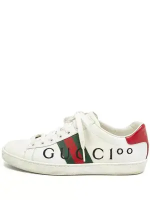 Gucci Ace Leather Sneakers