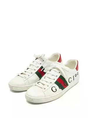 Gucci Ace Leather Sneakers