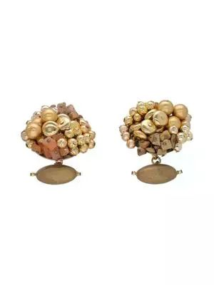 Gianfranco Ferre Beaded Cufflinks