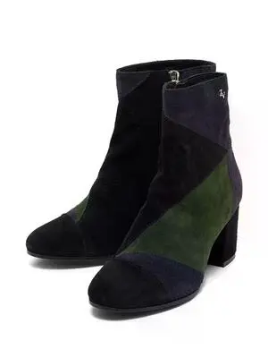 Zadig&Voltaire Patchwork Block-heel Boots - Green