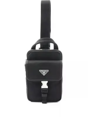 Prada Saffiano Leather Smartphone Case Backpack