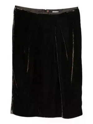 Giorgio Armani Button Detailed Skirts