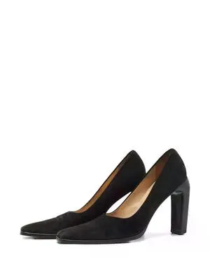 Gucci 105mm Suede Heeled Pumps