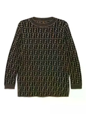 Fendi 1990-2000s Monogram Top