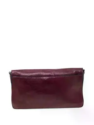 Tory Burch Leather Zip Pocket Crossbody Bag