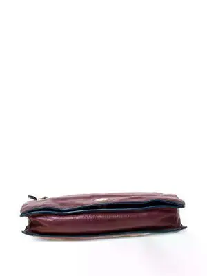 Tory Burch Leather Zip Pocket Crossbody Bag