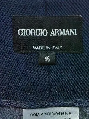 Giorgio Armani 2010 Pleated Trousers