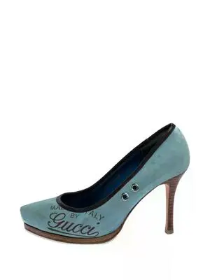 Gucci 90mm Logo-print Pumps