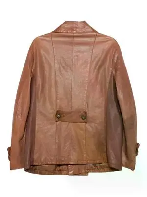 A.N.G.E.L.O. VINTAGE CULT 1990s Double-breasted Leather Coat