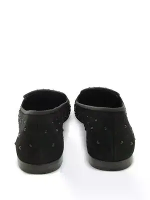 GIUSEPPE ZANOTTI Panther Crystal Embellished Loafers