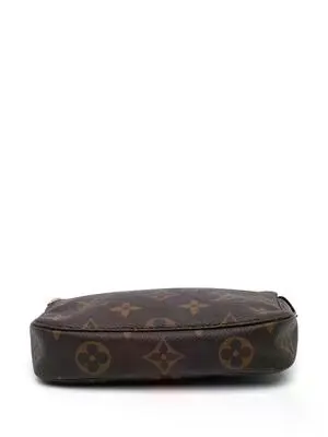 LOUIS VUITTON 2003 Monogram Mini Pochette Accessoires Handbag