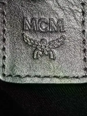 Mcm 2010s Roll-top Logo-pattern Shoulder Bag
