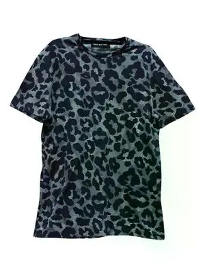 Neil Barrett Leopard-print Short-sleeve T-shirt