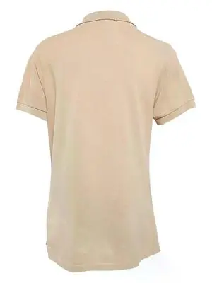 Burberry Logo-embroidered Polo Shirt - Neutrals