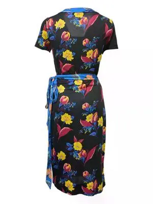 Diane Von Furstenberg Floral-print Wrap Dress