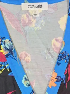 Diane Von Furstenberg Floral-print Wrap Dress