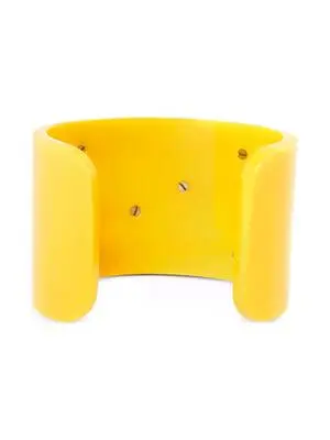 Fendi Ff Open Cuff Bracelet