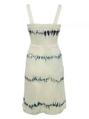 Stella McCartney Tie-dye Button-front Dress