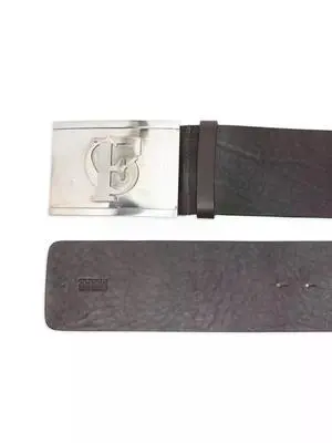 Gianfranco Ferre 2000s Logo-buckle Belt