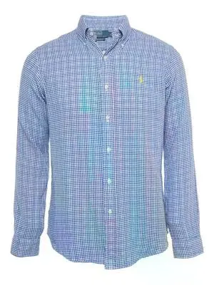 Polo Ralph Lauren Gingham Cotton Shirt - Blue