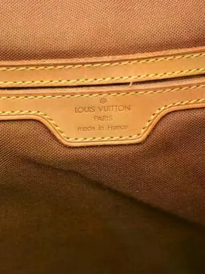 LOUIS VUITTON 1995 Montsouris Gm Monogram Backpack
