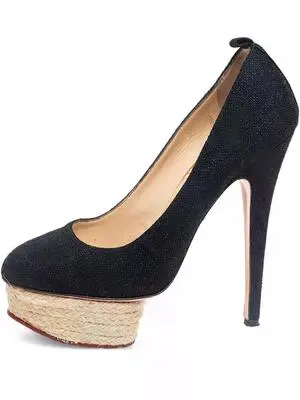 CHARLOTTE OLYMPIA 140mm Dolores Platform Pumps