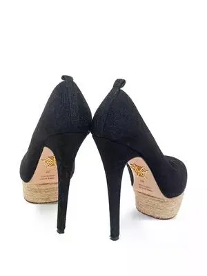 CHARLOTTE OLYMPIA 140mm Dolores Platform Pumps