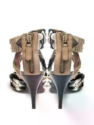 Burberry 85mm Leather Studded Sandals