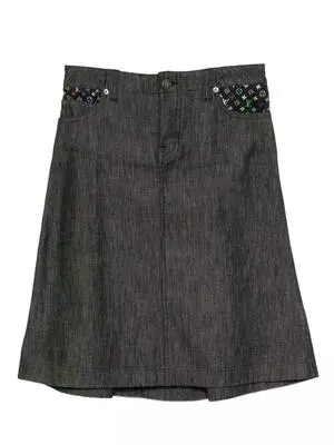 Louis Vuitton Button Detailed Skirts