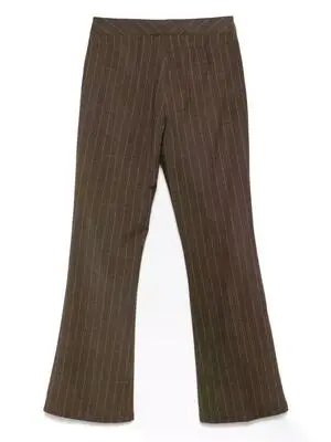 John Galliano 2000s Pinstriped Trousers