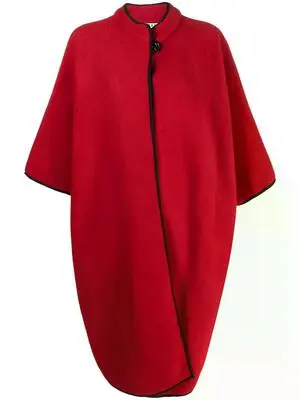A.N.G.E.L.O. VINTAGE CULT 1980s Wide-sleeve Single-breasted Coat - Red