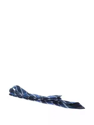 Ermenegildo Zegna Striped Silk Tie