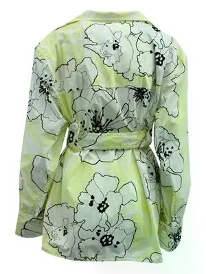 Marni Floral-print Belted Mini Dress