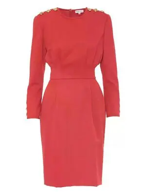 MARIO BORSATO VINTAGE Wool Midi Dress