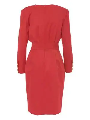 MARIO BORSATO VINTAGE Wool Midi Dress