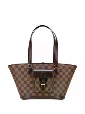 LOUIS VUITTON Damier Ebene Manosque Pm Shoulder Bag