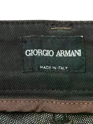 Giorgio Armani Logo-plaque Jeans