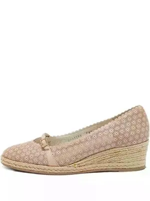 FERRAGAMO 50mm Perforated Espadrilles