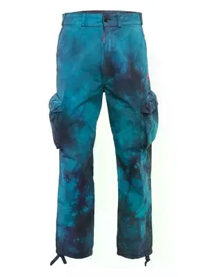 Off-White Tie-dye Cargo Trousers