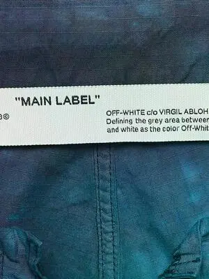 Off-White Tie-dye Cargo Trousers