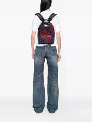 LOUIS VUITTON 2016 Monogram Jungle Dots Palm Springs Pm Backpack