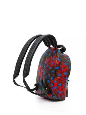 LOUIS VUITTON 2016 Monogram Jungle Dots Palm Springs Pm Backpack
