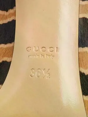 Gucci 110mm Animal-print Pumps